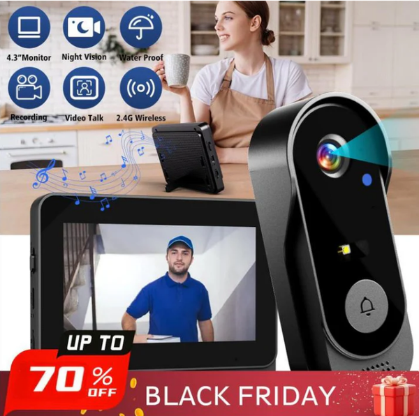 🥂 New Year, New Style: 50% Off Everything!📹 Smart Video Doorbell Kit ...